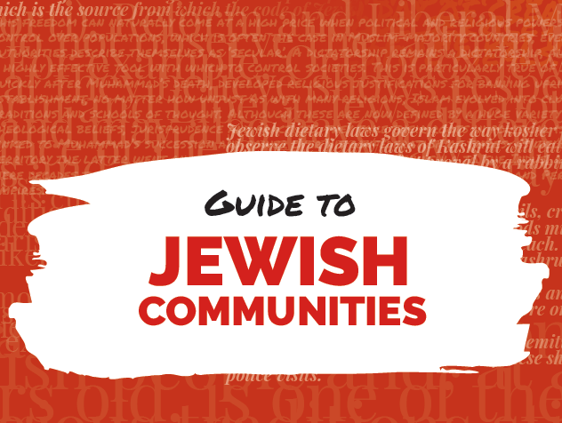 Guide to Jewish communities | Facing Facts