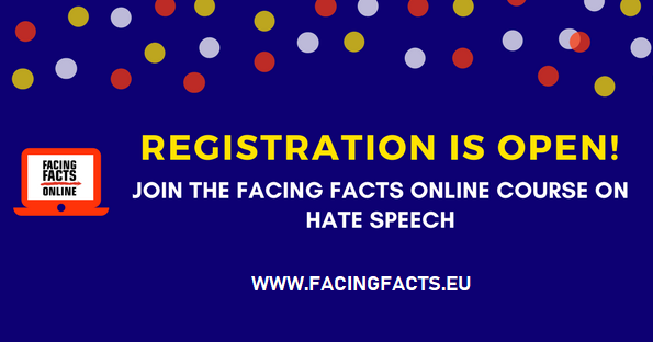 Registration is open for the Facing Facts hate speech course! | CEJI