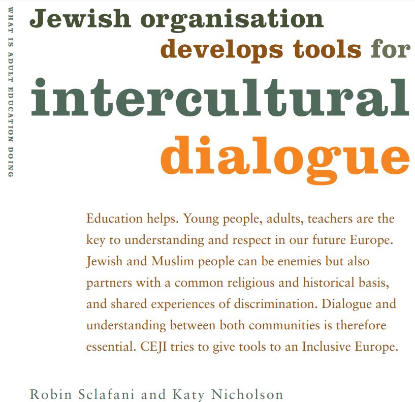 Jewish organisation develops tools for intercultural dialogue | CEJI Jewish organisation develops tools for intercultural dialogue | CEJI
